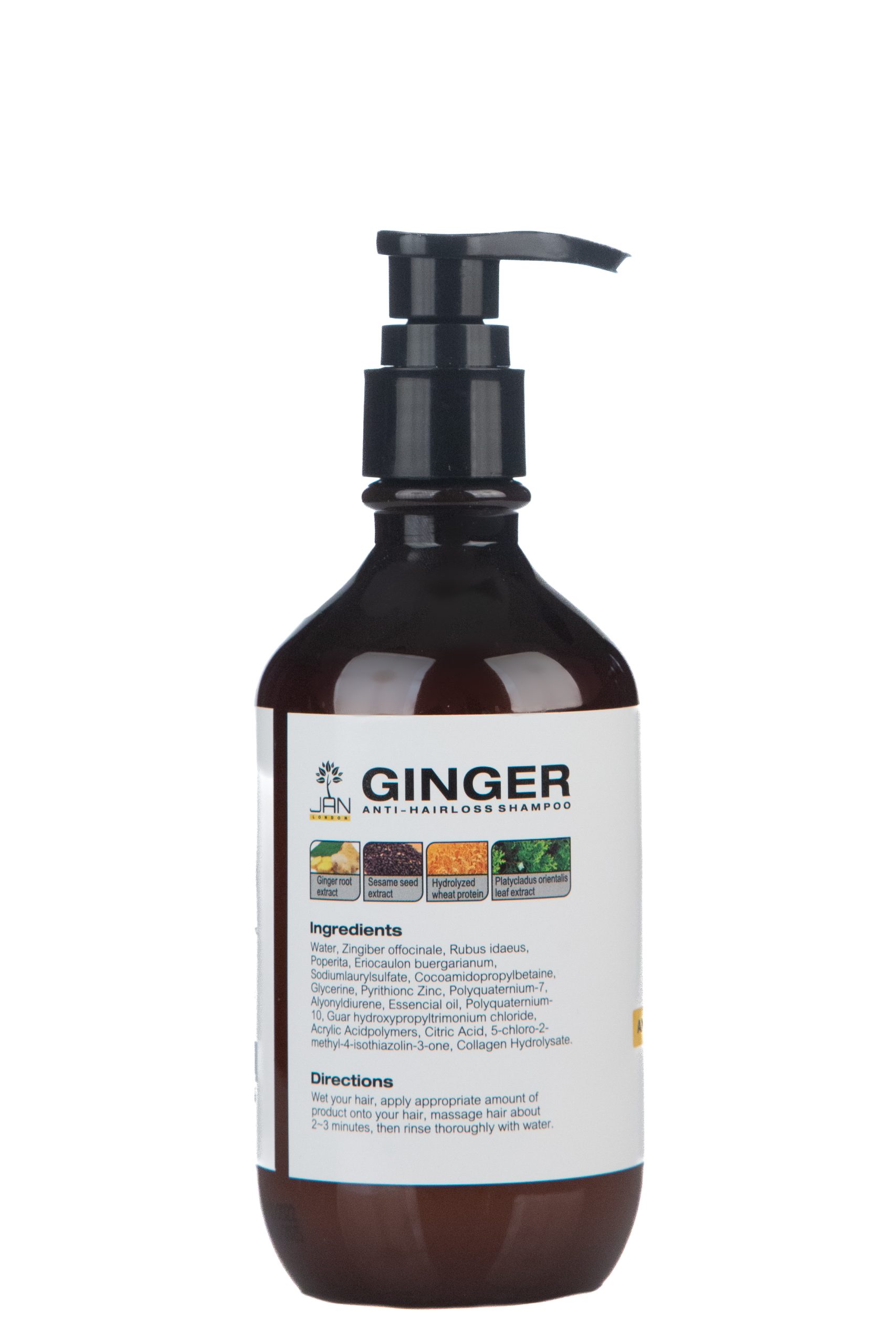 Shop Anti Hair Loss Ginger Shampoo in UK - Jan London